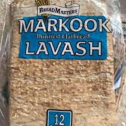 Bread Masters Markook Thinnest Flatbread Lavash (12 pc) – Super Sun Market