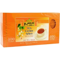 Zarrin Tea Ceylon Select Earl Grey Blend (100 Tea Bags) – Super Sun Market